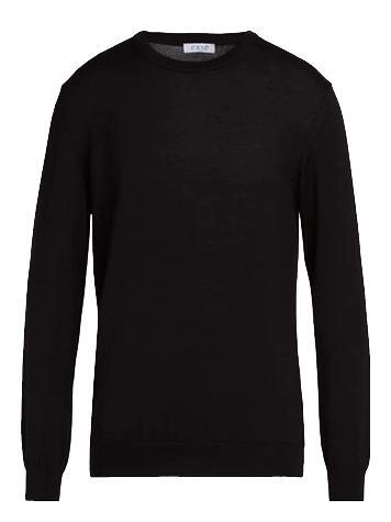 EXTE Wool And Acrylic Crewneck Sweater - Black