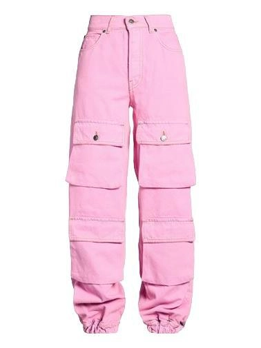 THE EDITOR Cargo Jeans - Pink