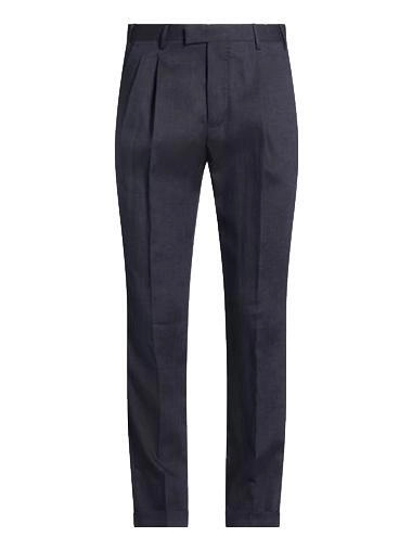 PT TORINO Midnight Linen Tailored Pants - Blue