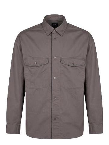 Armani Exchange Shirt Size Cotton - Grey