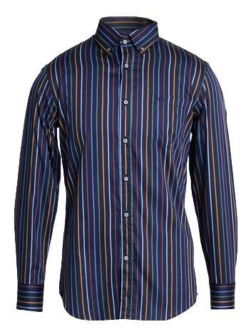 Paul & Shark Shirt Size Cotton - Navy