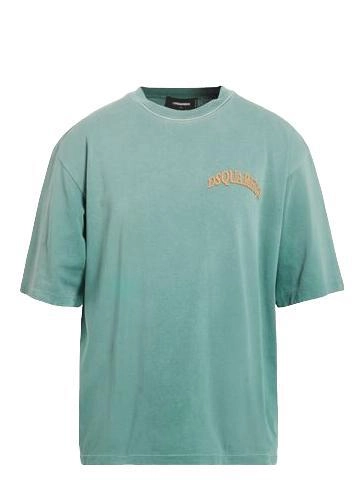 Dsquared2 T-shirt Emerald Size Cotton - Green