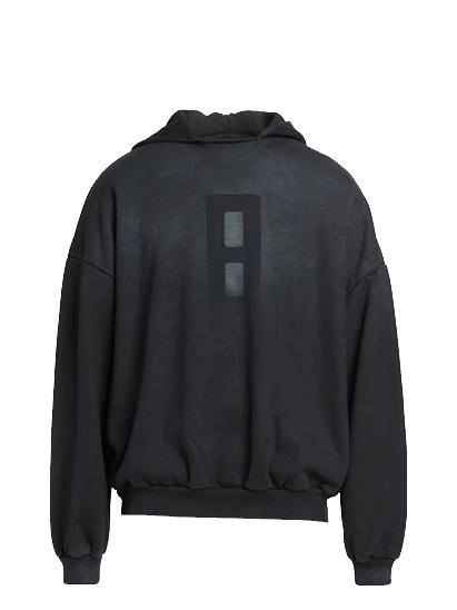 Fear Of God Charcoal Cotton Hoodie - Grey