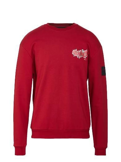 Peuterey Crewneck Long Sleeve Sweatshirt - Red