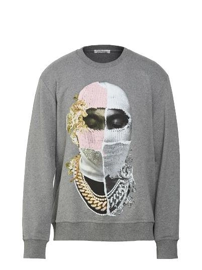 IH NOM UH NIT Cotton Sweatshirt - Grey
