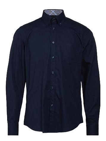 Paul & Shark Shirt Midnight Size Cotton - Blue