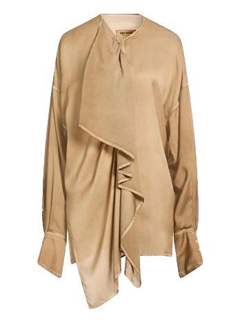 UMA WANG Shirt Size Silk - Sand