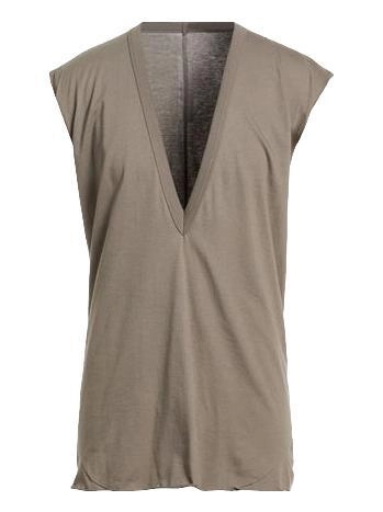 Rick Owens T-shirt Charcoal Size Wool, Polyester - Grey