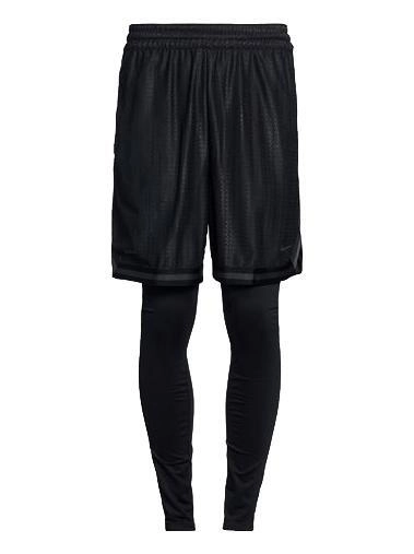 Nike Pants Charcoal Size Polyester, Elastane - Grey