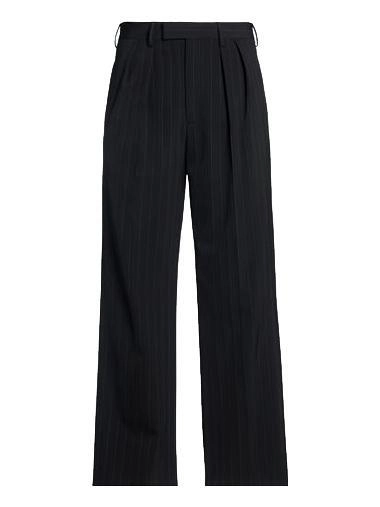 Gant Tailored Pinstriped Wool Blend Trousers - Blue
