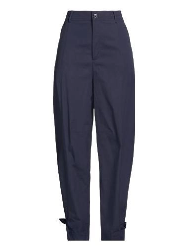SEMICOUTURE Cotton Elastane Trousers - Navy