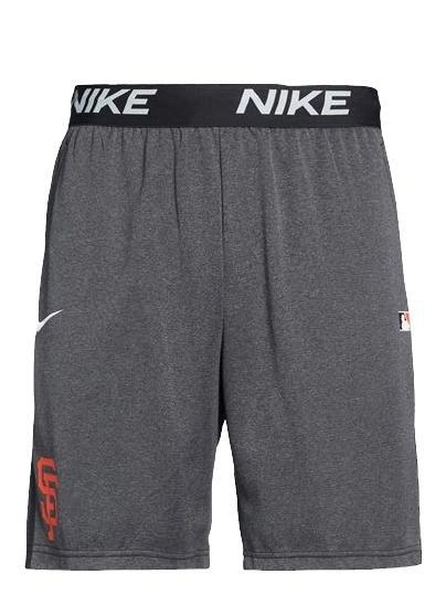 Nike Polyester Athletic Shorts - Grey
