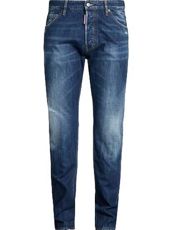 Dsquared2 Tapered Fit Denim Jeans - Blue