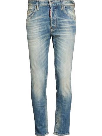 Dsquared2 Skinny Fit Distressed Jeans - Blue