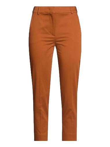 Max Mara Cotton Elastane Tapered Pants - Brown