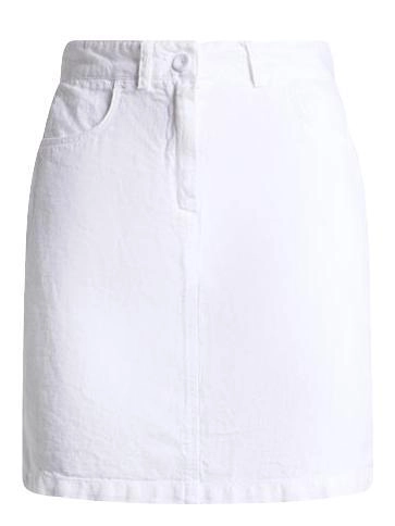 120% Lino Linen Pencil Skirt - White