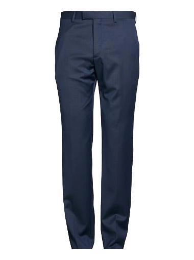 Sandro Midnight Wool Tailored Pants - Blue