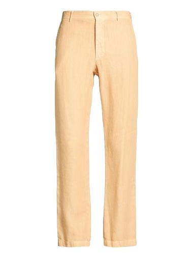 120% Lino Pants Marigold Size Linen - Yellow