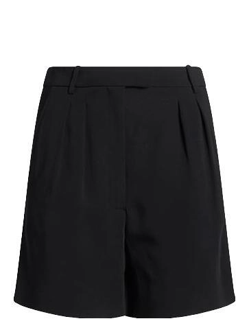 Moschino High Waisted Crepe Shorts - Black