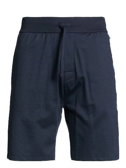 BOSS Cotton Jersey Shorts - Midnight Blue