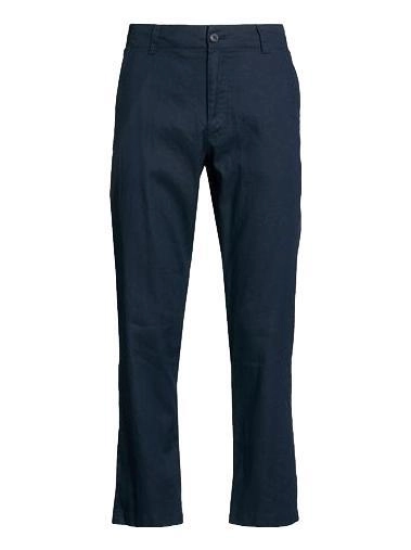 BOSS Pants Size Linen, Polyester - Blue