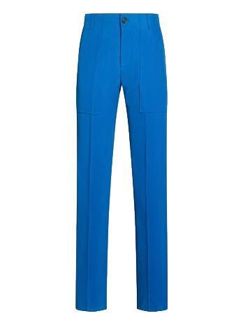 DEPARTMENT 5 Straight-leg Canvas Trousers - Blue