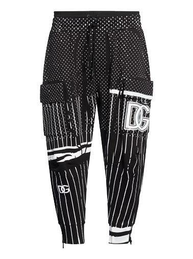 Dolce & Gabbana Pants Size Cotton, Polyamide, Elastane - Black