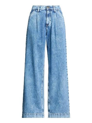 CYCLE Cotton Wide-leg Jeans - Blue