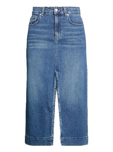 7 For All Mankind Denim Skirt - Blue