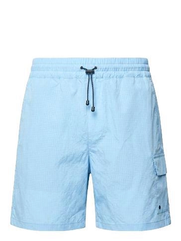 SPIEWAK Dark Nylon Athletic Shorts - Blue