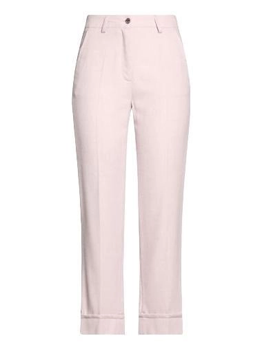 CARACTÈRE Tapered Flannel Pants - Pink