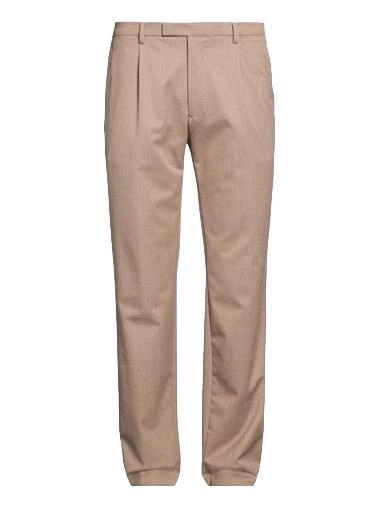 Boglioli Tailored Twill Stretch Pants - Beige