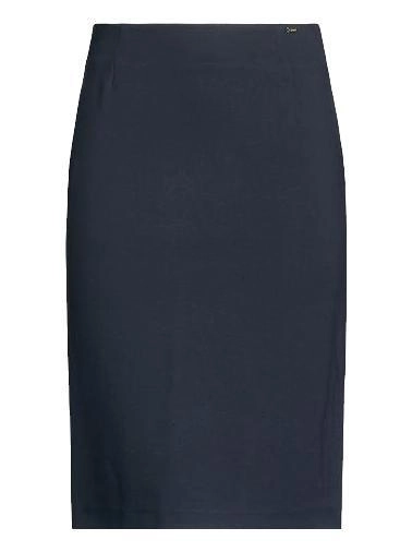 KAOS Midi Skirt In Viscose, Polyamide, And Elastane - Midnight Blue
