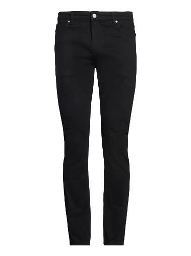 Just Cavalli Cotton Gabardine Slim Fit Trousers - Black