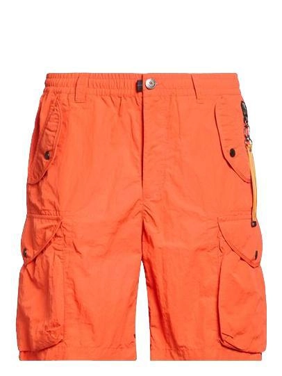PARAJUMPERS Cargo Shorts With Detachable Application - Orange