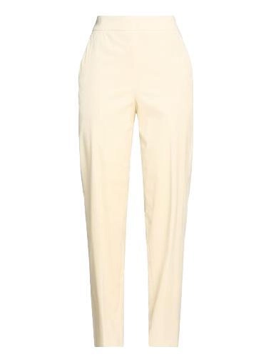 Agnona Cotton, Cashmere, And Elastane Straight-leg Pants - Cream