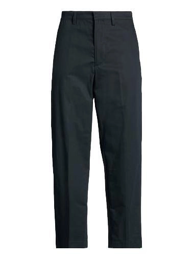 DEPARTMENT 5 Midnight Cotton Tapered Leg Trousers - Blue