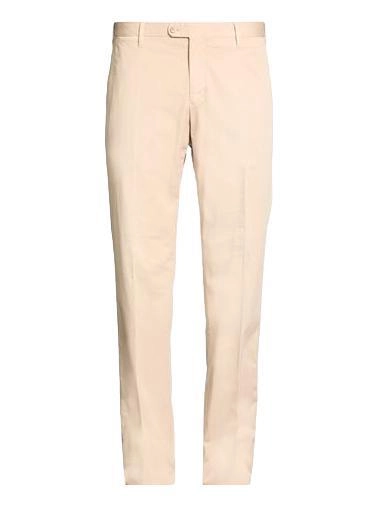Fedeli Cotton Stretch Tapered Leg Trousers - Beige