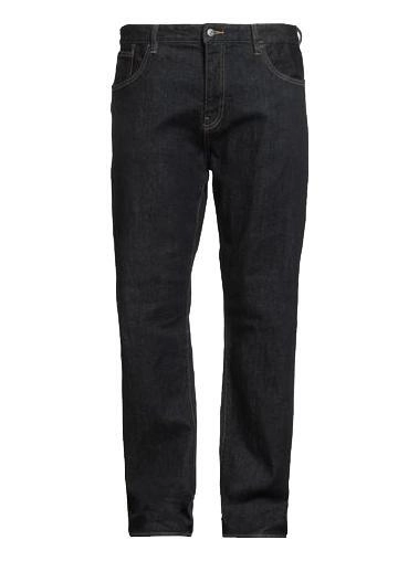 Armani Exchange Cotton Elastane Straight Leg Jeans - Blue