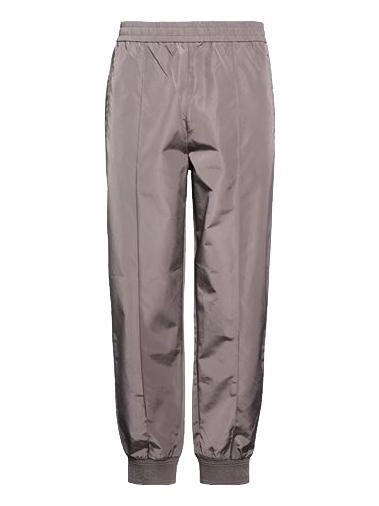 Armani Exchange Cotton Elastane Tapered Leg Pants - Grey