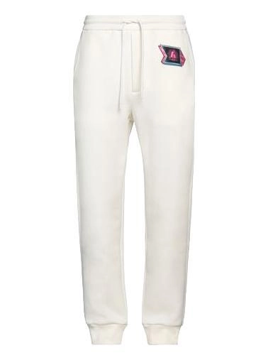 Emporio Armani Pants Ivory Size Cotton, Polyester - White