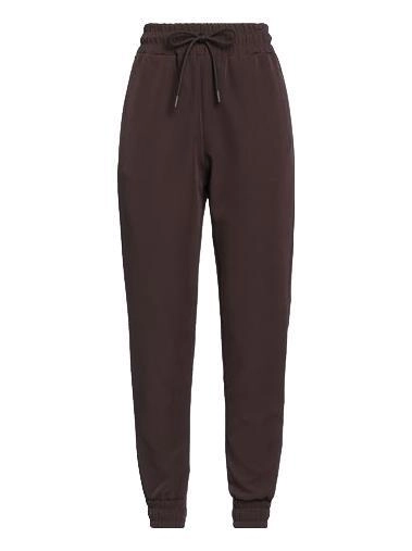 HINNOMINATE Tapered Polyester Blend Pants With Drawstring Waist - Brown