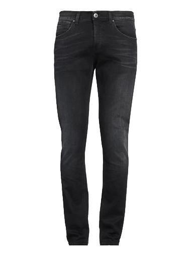 DONDUP Skinny Jeans In Organic Cotton Blend With Colored Wash - Black