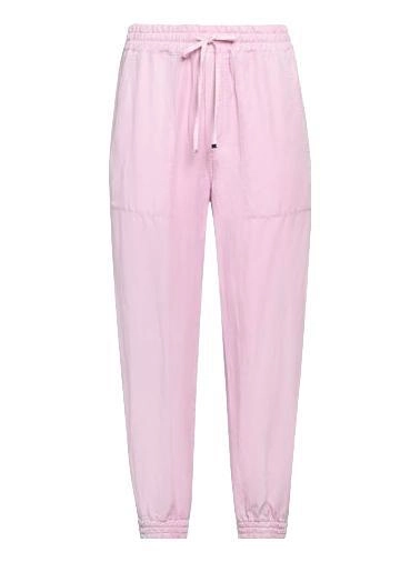 DONDUP Lyocell And Linen Blend Tapered Pants - Mauve
