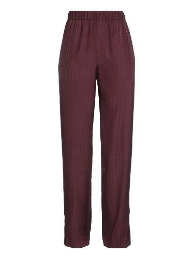 DONDUP Acetate And Silk Blend Trousers - Red