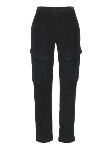 DONDUP Cotton And Lyocell Blend Cargo Pants - Black