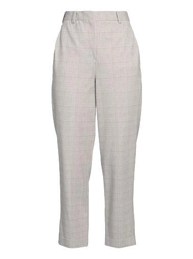 CIRCOLO 1901 Glen Plaid Jersey Pants - Taupe