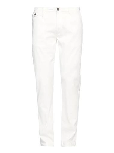 LIU •JO MAN Cotton Elastane Chino Pants - White