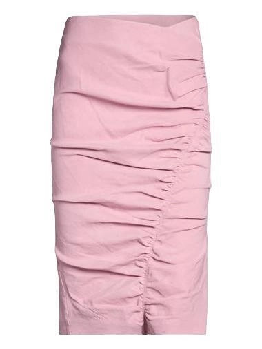 Pinko Midi Skirt With Draped Detailing - Pink