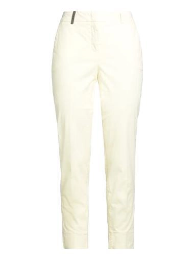 Peserico Tapered Pants In Cotton Blend - Yellow